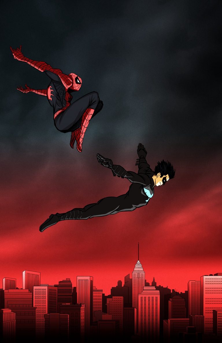 Nightwing And Spiderman