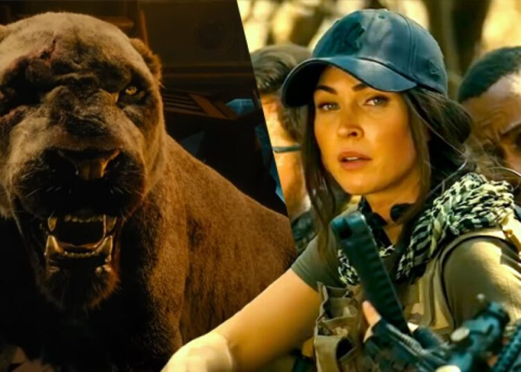 Megan Fox Takes On A Lion In Rogue Trailer