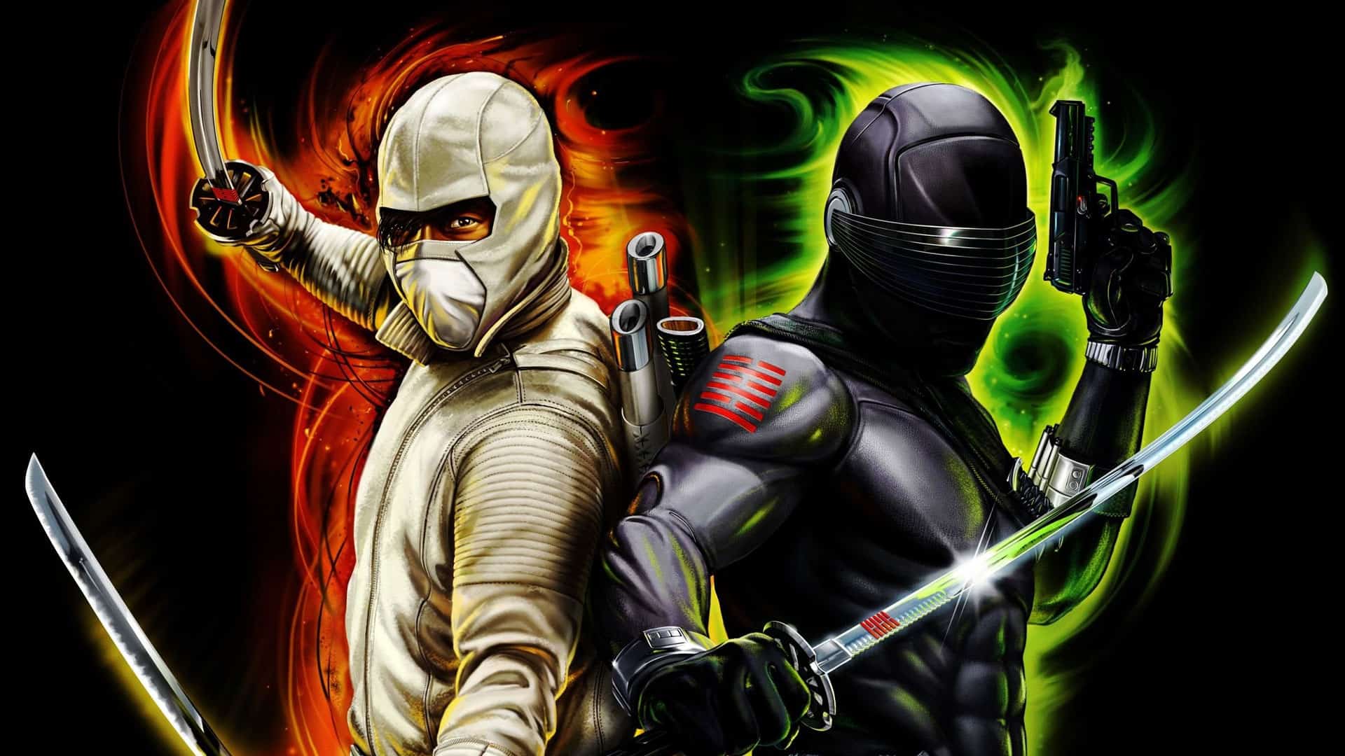 Storm Shadow Vs Snake Eyes Wallpaper