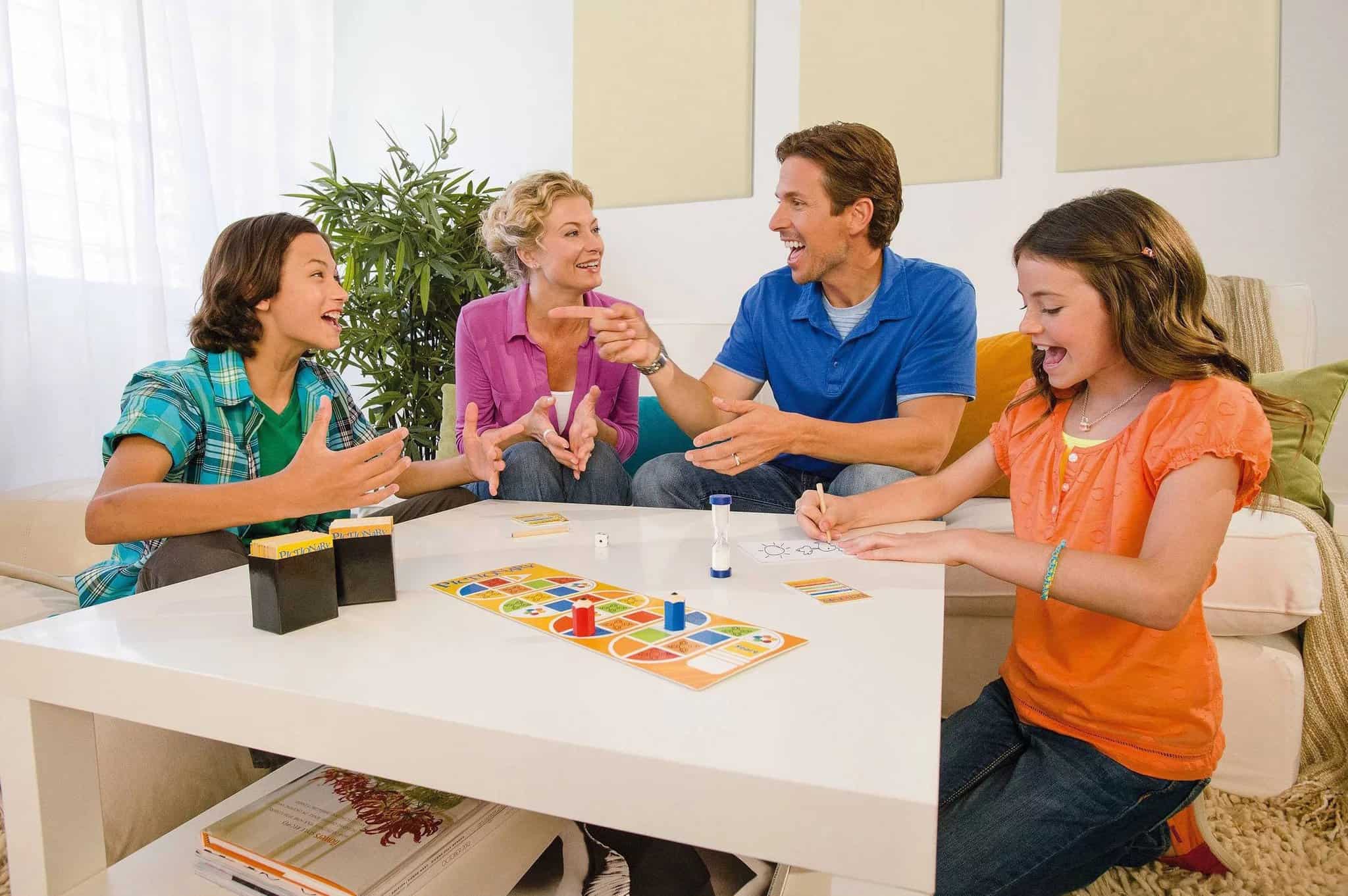 People Playing Pictionary