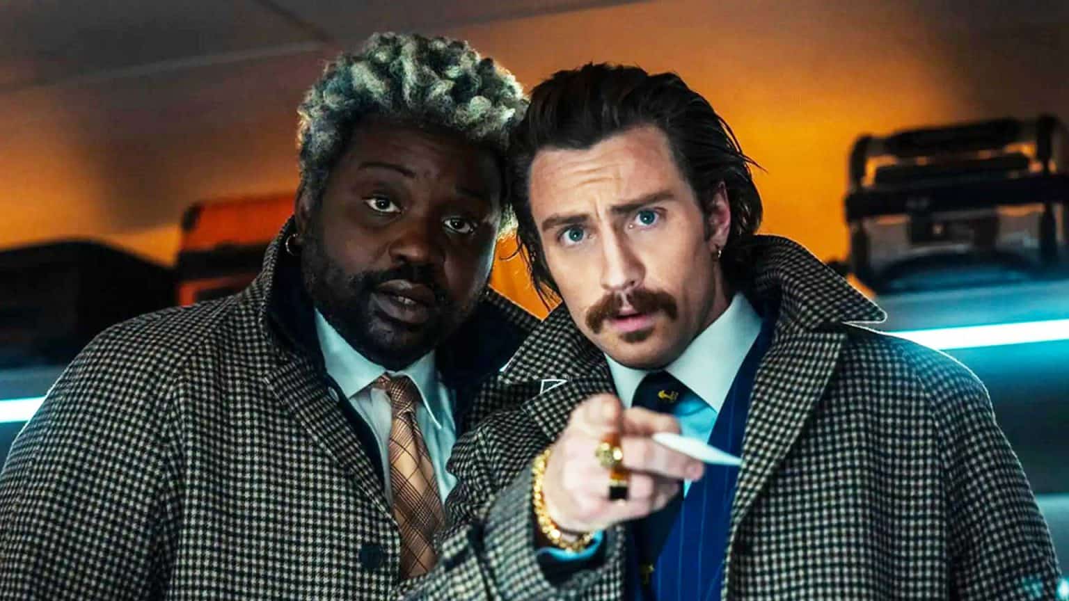 INTERVIEW: Bullet Train's Aaron Taylor-Johnson and Brian Tyree Henry