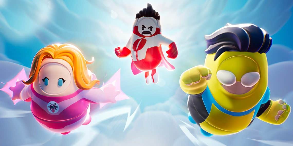 Invincible, Omni-Man & Atom Eve Are Flying Into The Fall Guys Store ...
