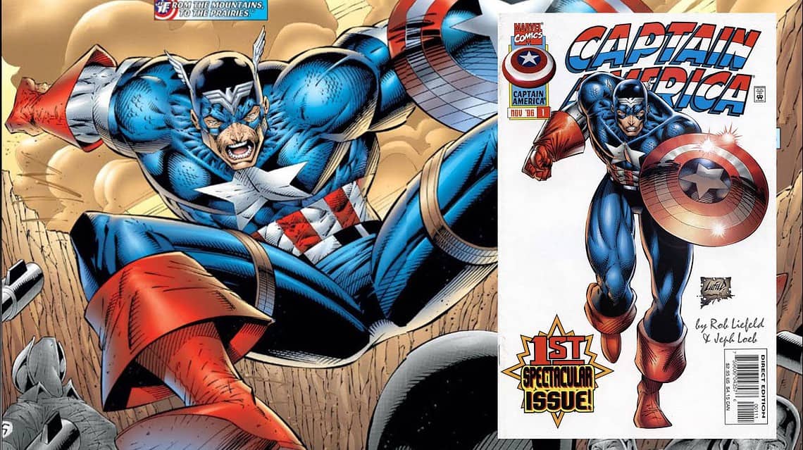 The Truth Behind Rob Liefeld's Captain America Image