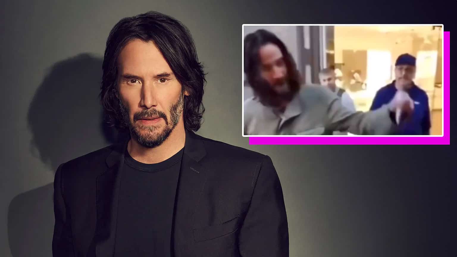 Keanu Reeves Gets Super Angry at Rude 'Fan'