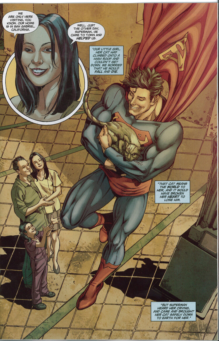 It's Time To Retire Superman Pulling Cats From Trees - For Good