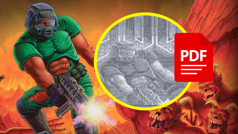 Doom Is Now Playable In A PDF—Who Needs Excel Anyway?