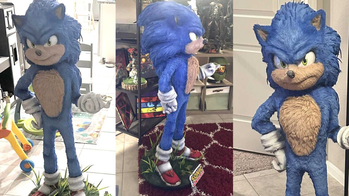 This Dad Just Set the Bar for Coolest Sonic The Hedgehog Fan Project Ever