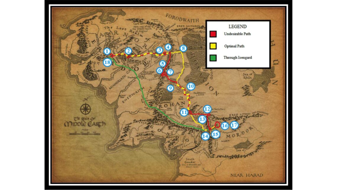 Walk To Mordor App: Walking The Lord of the Rings Way