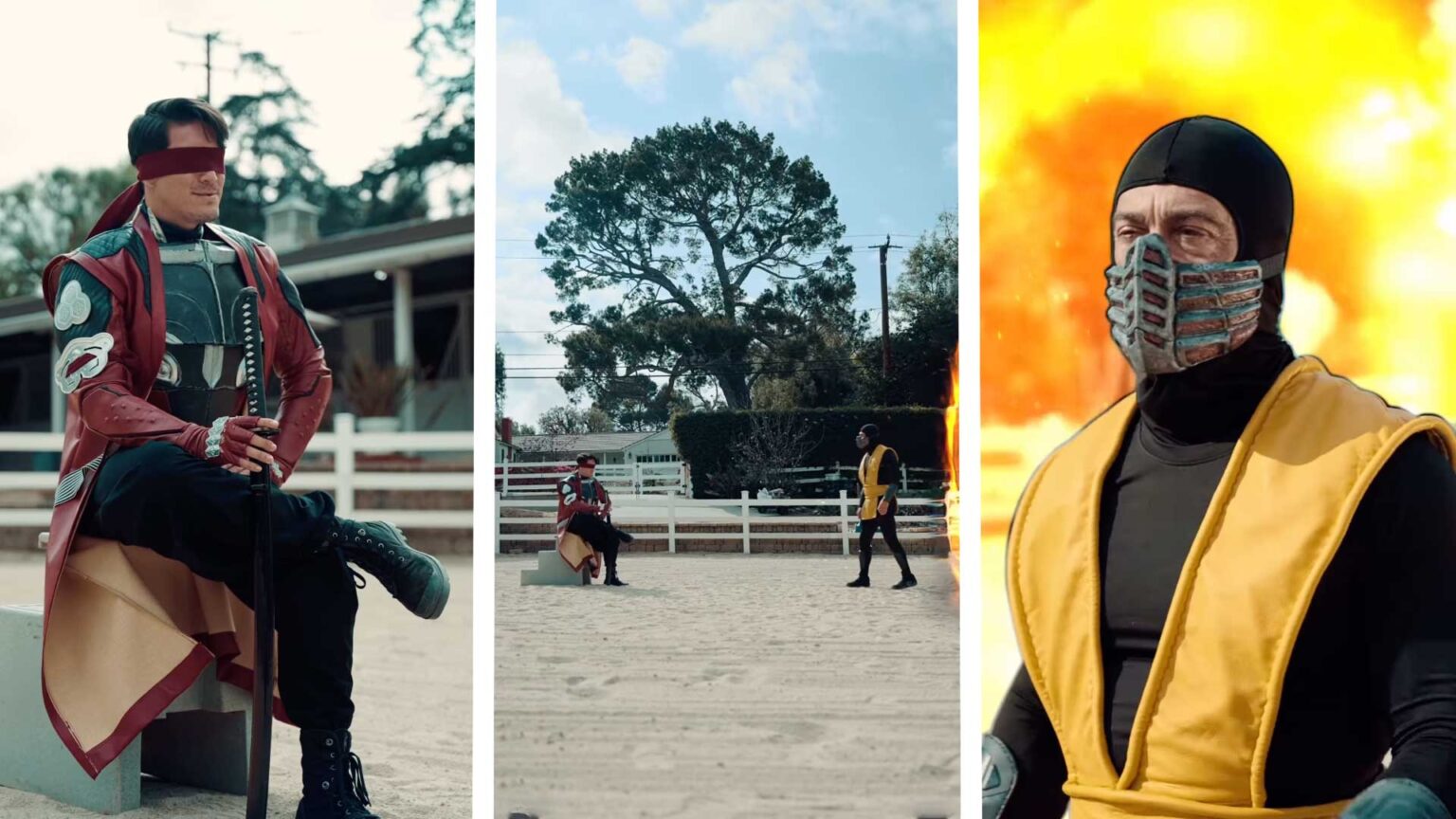 Chris Casamassa Returns as Scorpion in Epic New Mortal Kombat Series