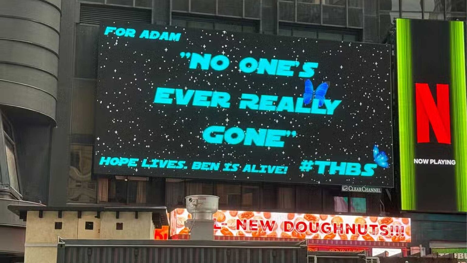 Star Wars Fans Launch Billboards to Save The Hunt for Ben Solo