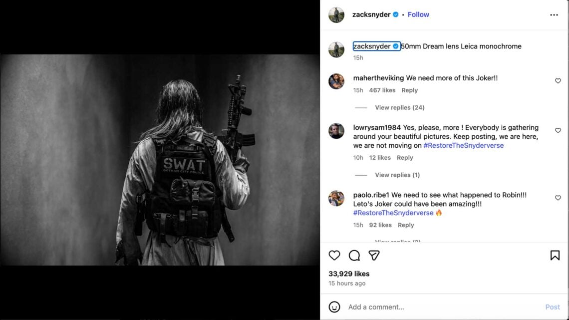 Zack Snyder Is At It Again – Is He Teasing The Snyderverse’s Return?